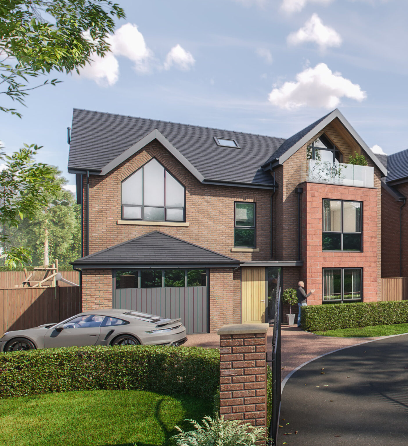 Luxury Timber Frame - 4 Dwellings For Claybank Estates