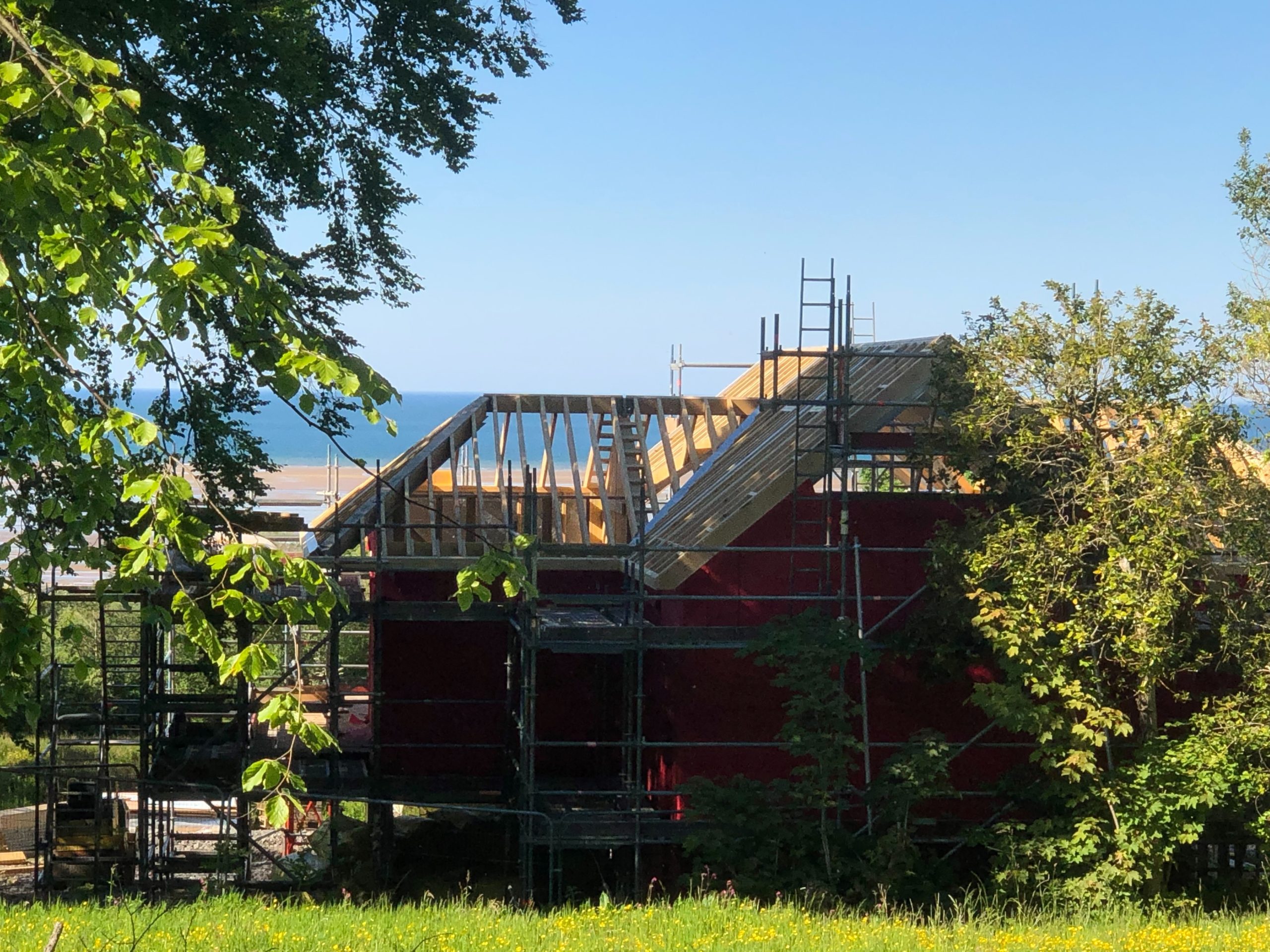 Beach Front Self Build - Lowfield Timber Frames