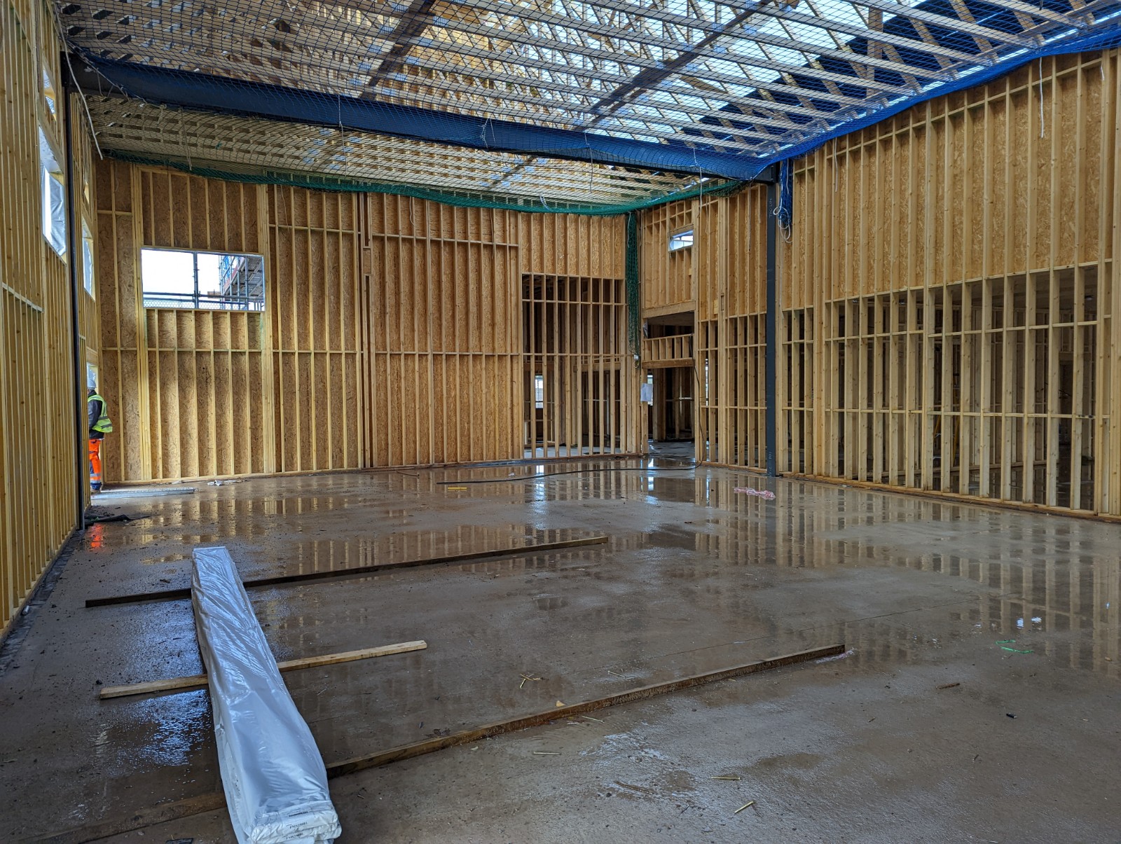 Allscott Meads Timber Frame School - Lowfield Timber Frames