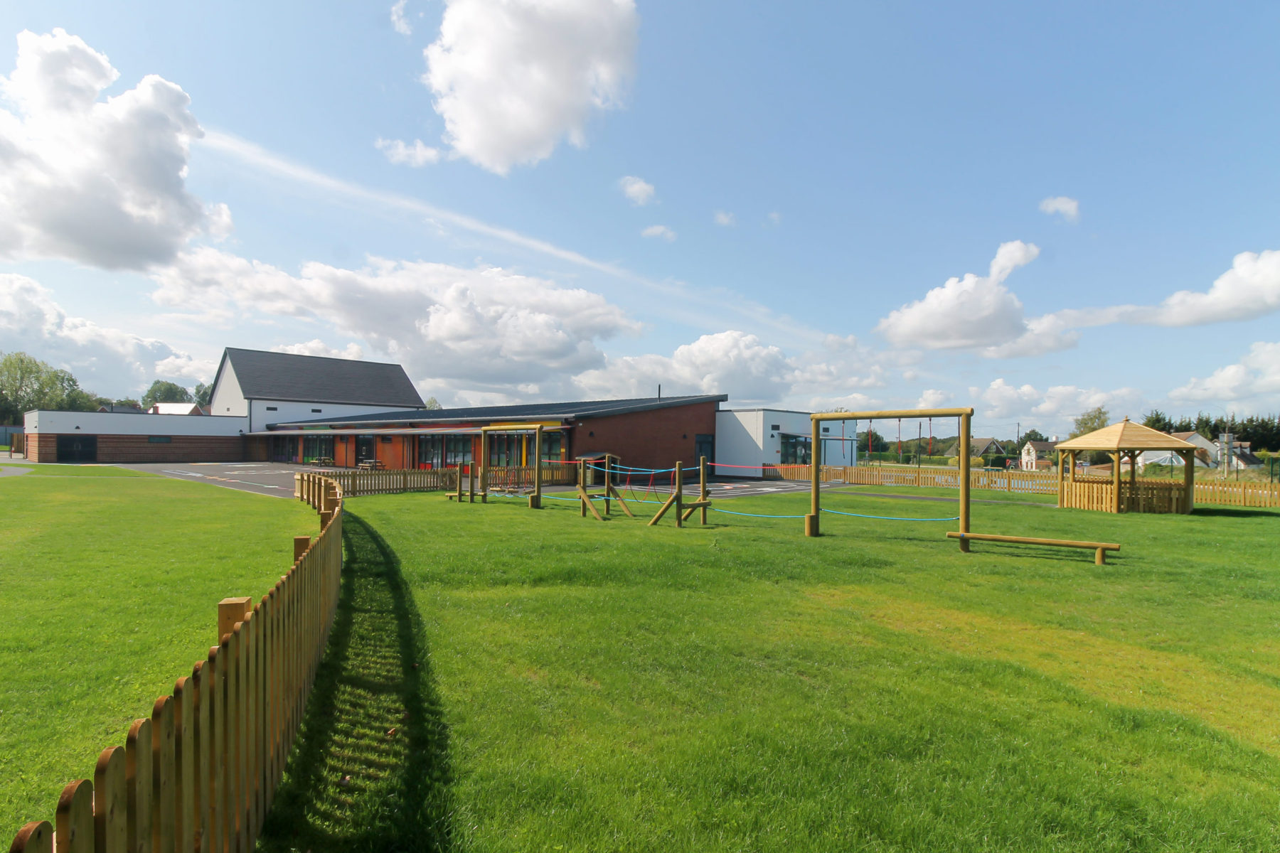 Allscott Meads Timber Frame School - Lowfield Timber Frames