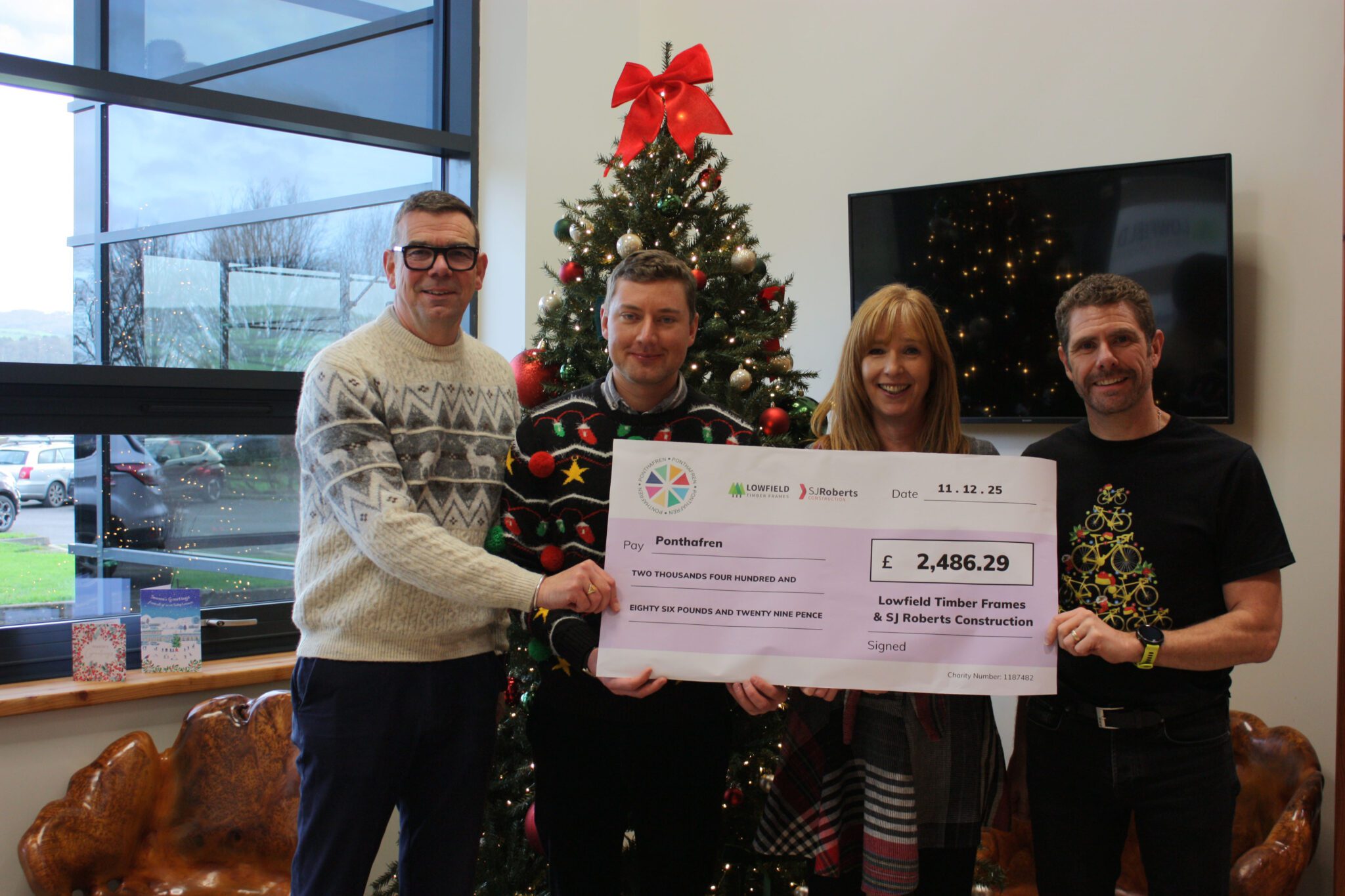 2025 Charity Round-Up - Lowfield Timber Frames